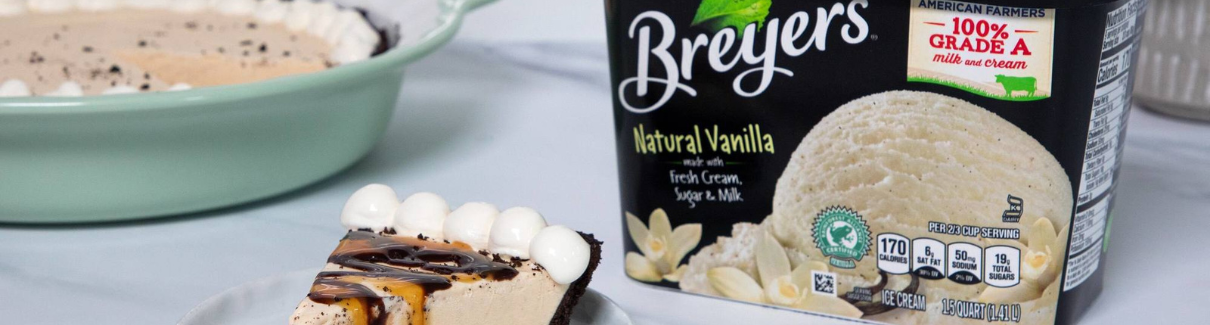 Breyers® Easy Peanut Butter Ice Cream Pie Recipe - Recipes | Tips ...